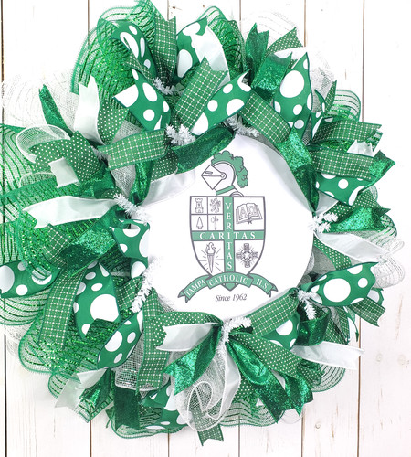 Tampa Catholic Wreath | Front Door Designs