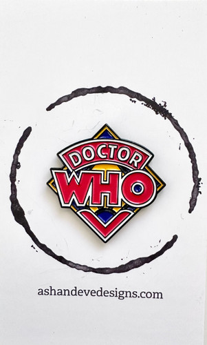 Doctor Who Enamel Pin | Ash and Eve Designs