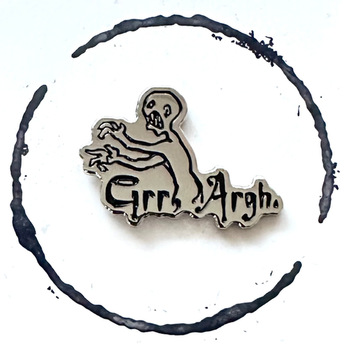 Grrr..... Argh Enamel Pin | Ash and Eve Designs