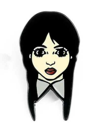 Wednesday Enamel Pin | Ash and Eve Designs