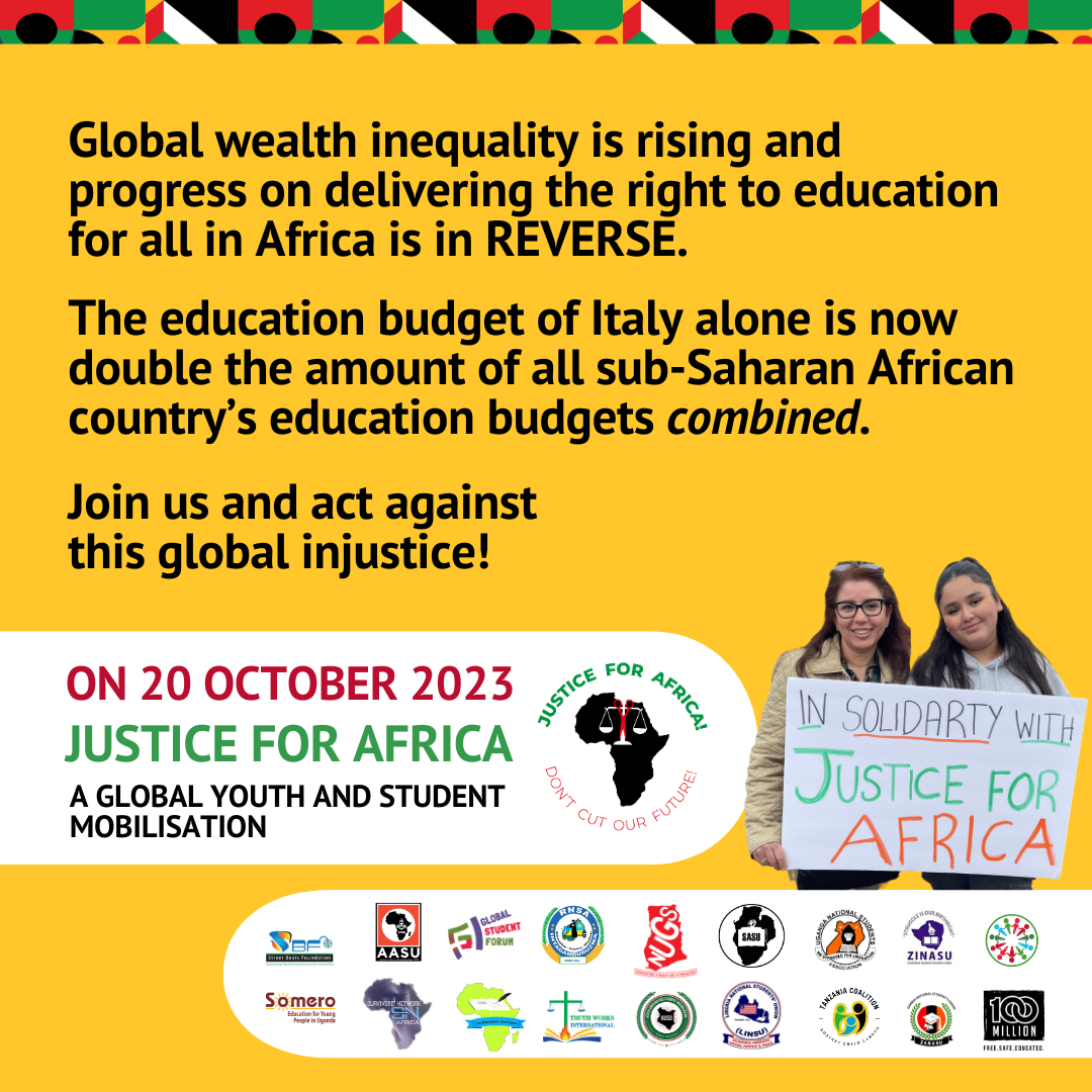 JUSTICE FOR AFRICA SOCIAL MEDIA PACK | 100 Million campaign