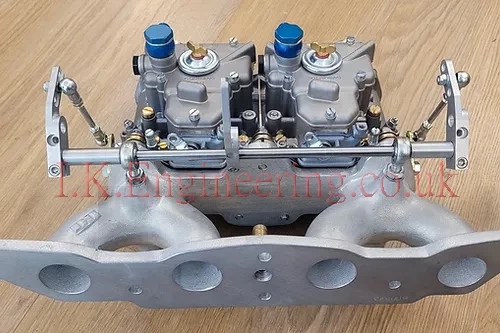 Ford Pinto 45 DCOE split manifold kit | ikengineering