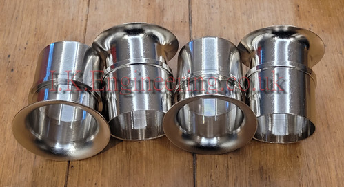 4 x 40DCOE Trumpets 23mm long | ikengineering