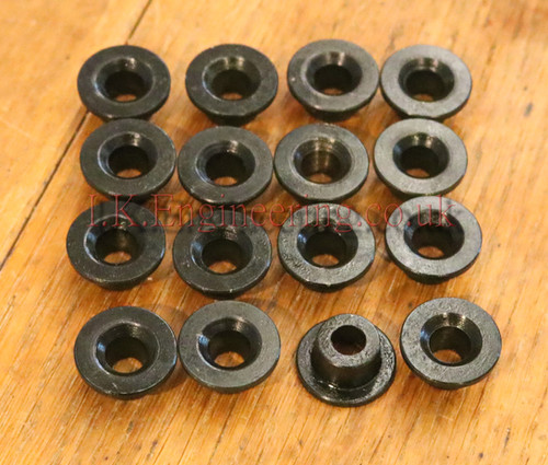 Zetec Blacktop spring caps +2mm set | ikengineering