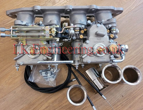 Zetec manifold kit twin 40 DCOE carbs | ikengineering