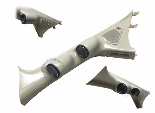 2017-24 Nissan Titan Pillar Gauge Pod | OZ Gauge Pods