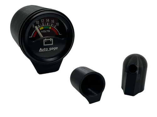 1 1/2 Auto Meter Black Universal Gauge Meter Mount Pod Black | OZ Gauge ...