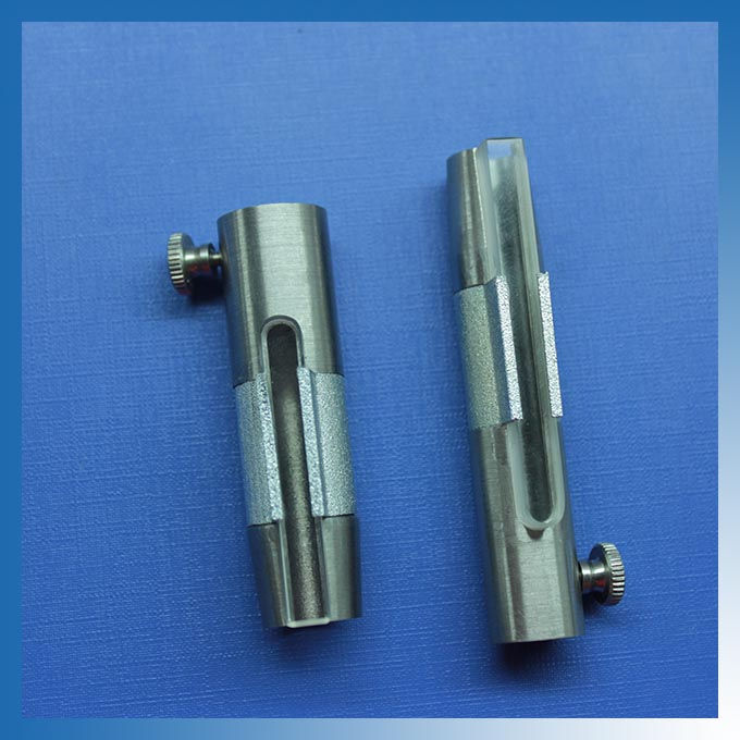 SYRINGE SHIELD with lead glass window: 007-900 | tungsten