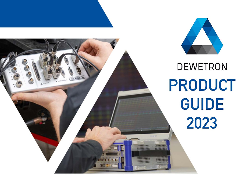 Dewetron 2023 Product Guide