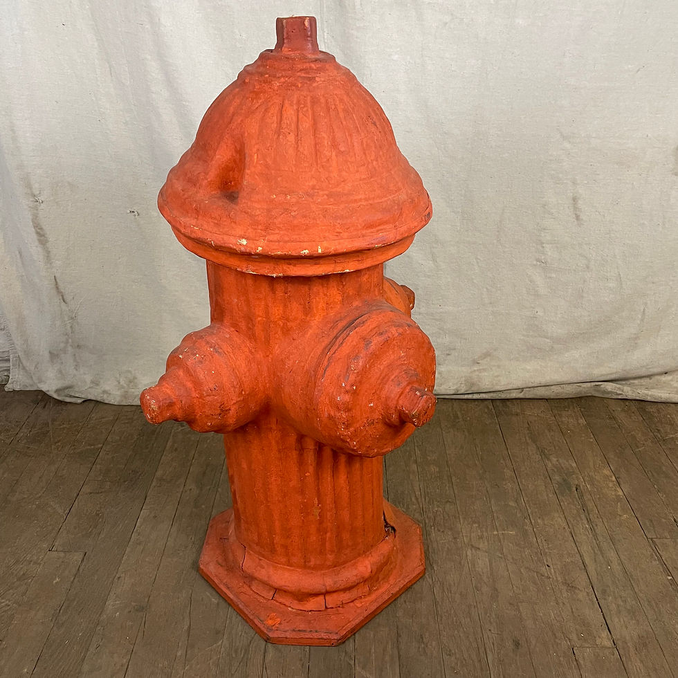 Orange Prop Fire Hydrant | zapprops