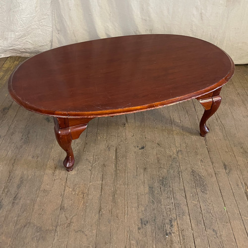 Cherry Oval Coffee Table | zapprops