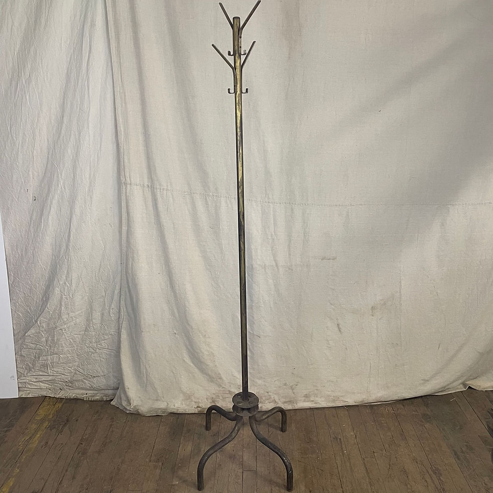 Simple Brass Coat Rack | zapprops