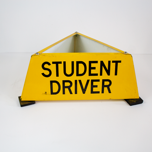 Student Driver Car Roof Sign | zapprops