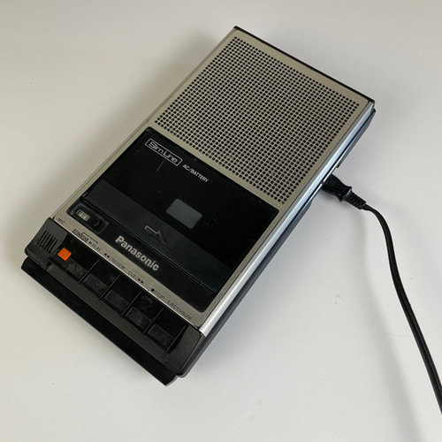 Panasonic Slim Line Cassette Player/Recorder | zapprops