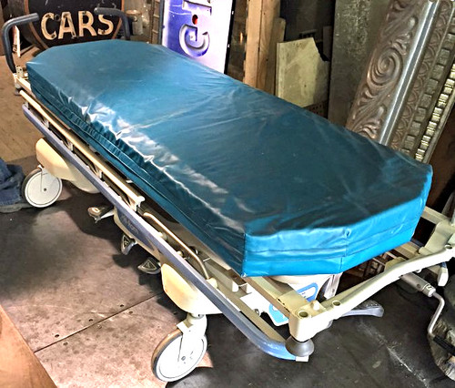 Blue Modern Gurney / Patient Hospital Bed | zapprops