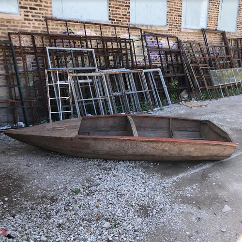 Old Wooden Row Boat | zapprops