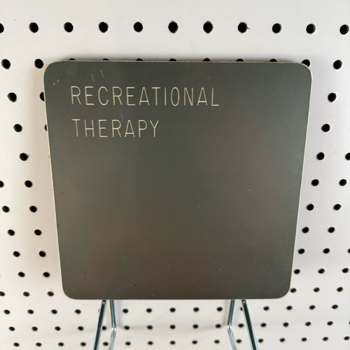 Recreational Therapy Door Sign | zapprops