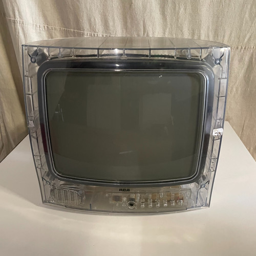 Clear See Through CRT Prison Television | zapprops