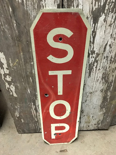 Vertical Stop Sign | zapprops
