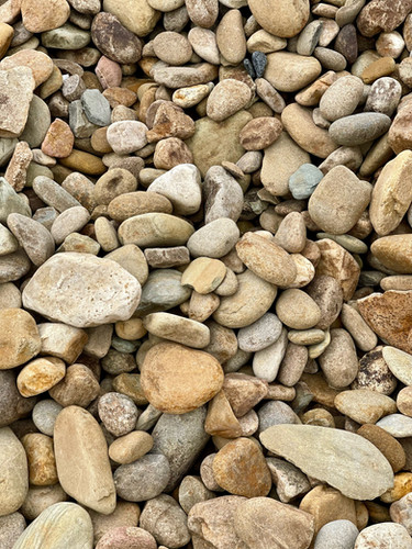 2 to 5-inch River Rock | Scott Lawn Landsca