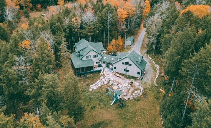 Maine Lake House New Build