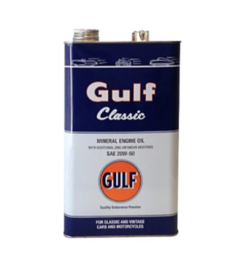 Gulf Classic 20W-50: 5 Litre | Classic Bolts & Nuts