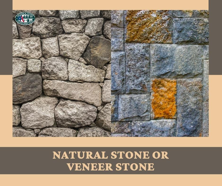 Natural Stone or Veneer Stone