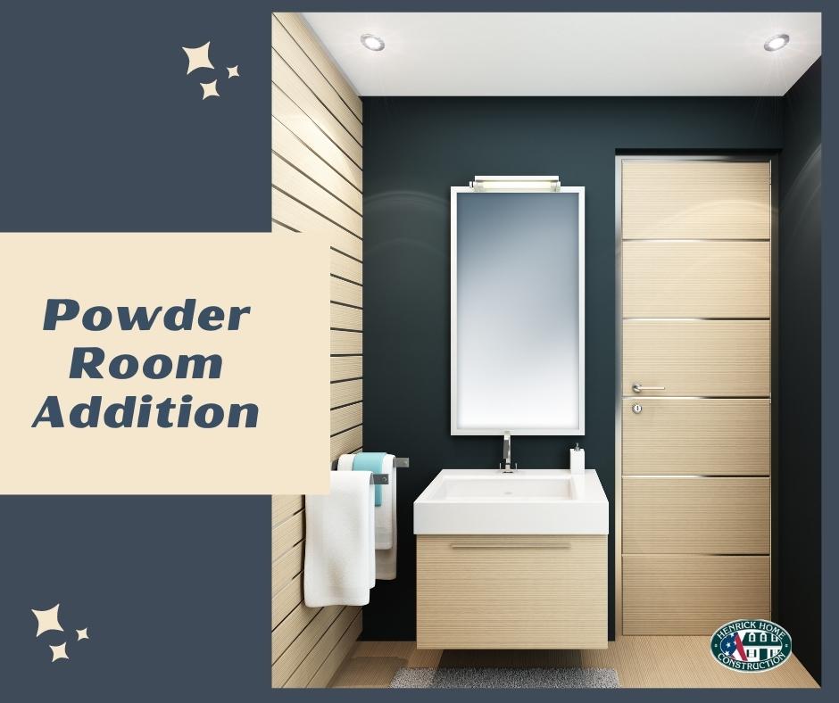 Powder Room Addition