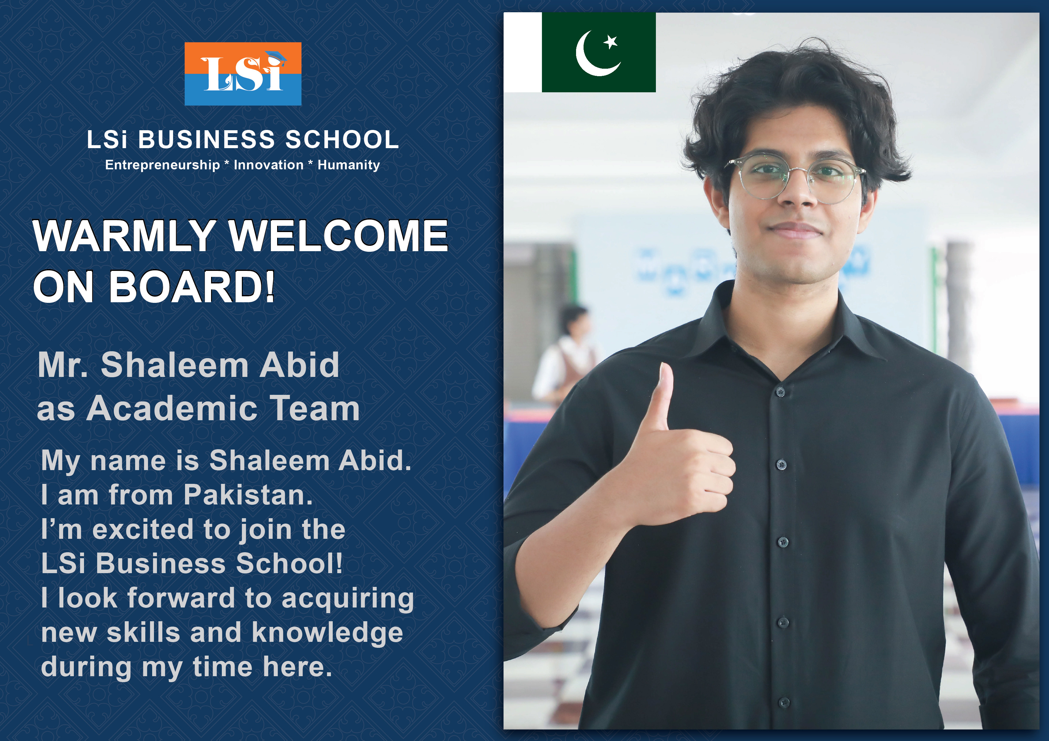 Mr. Shaleem Abid | My Site