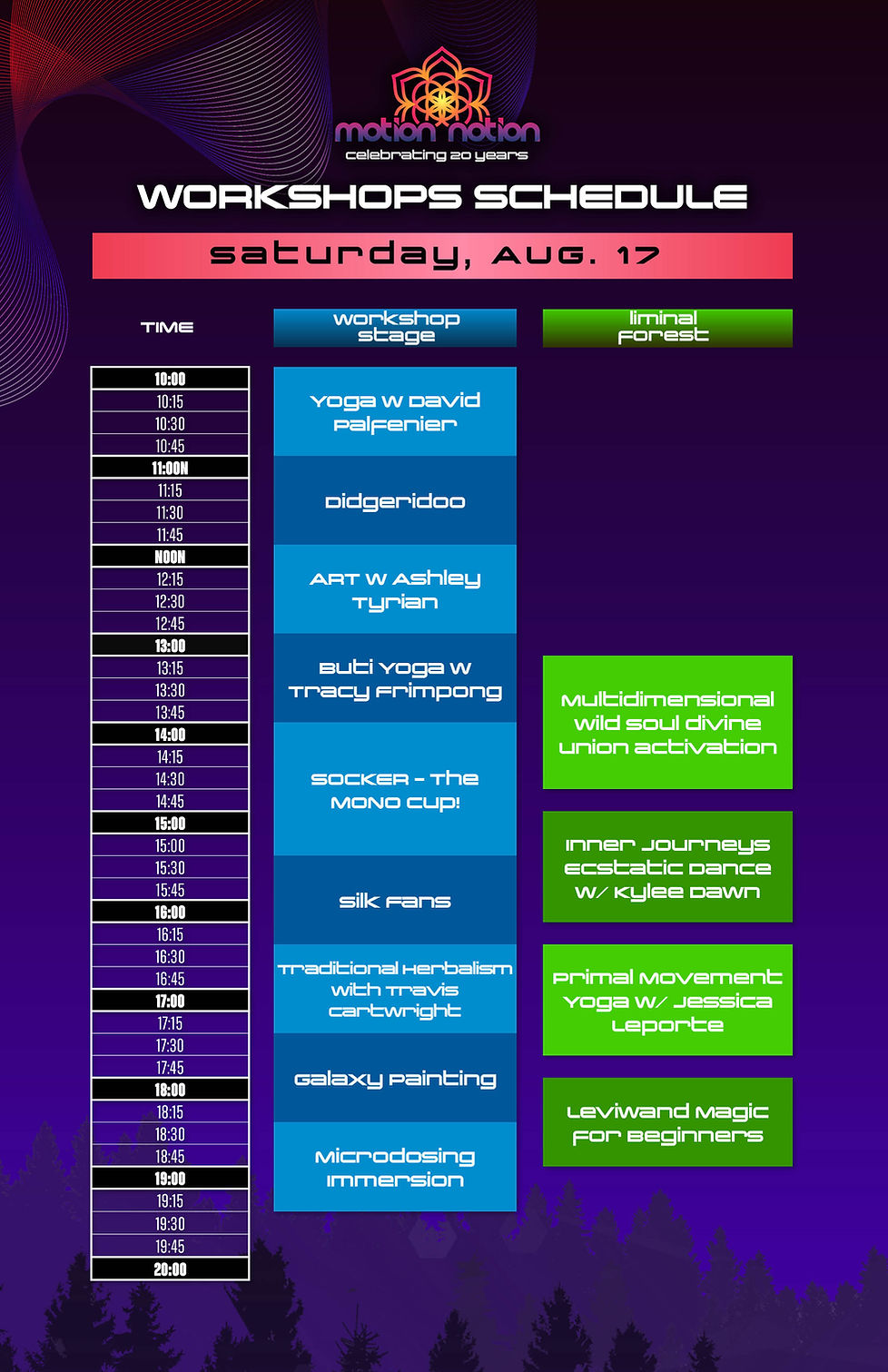 Workshops | Motion Notion