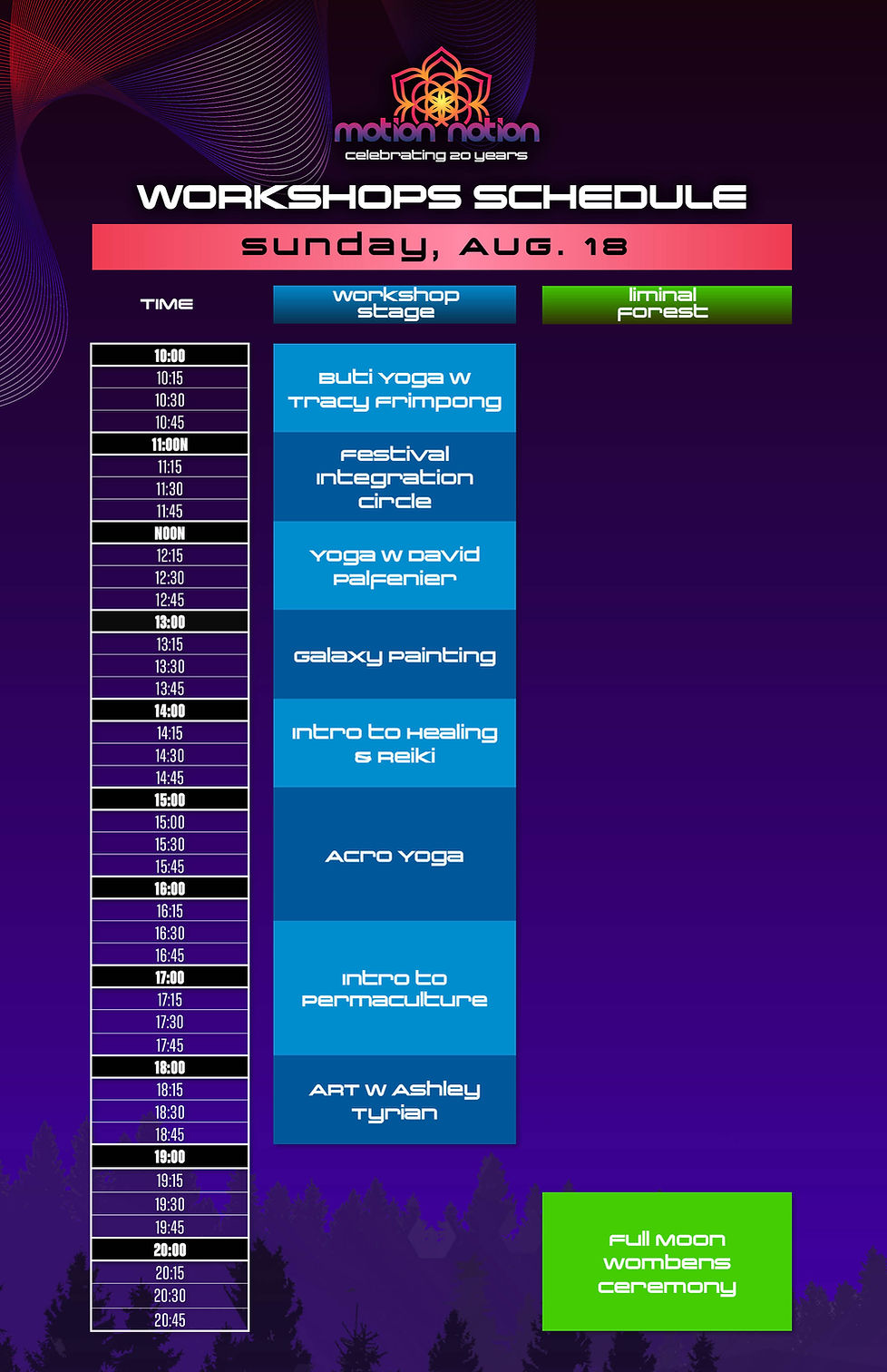 Workshops | Motion Notion