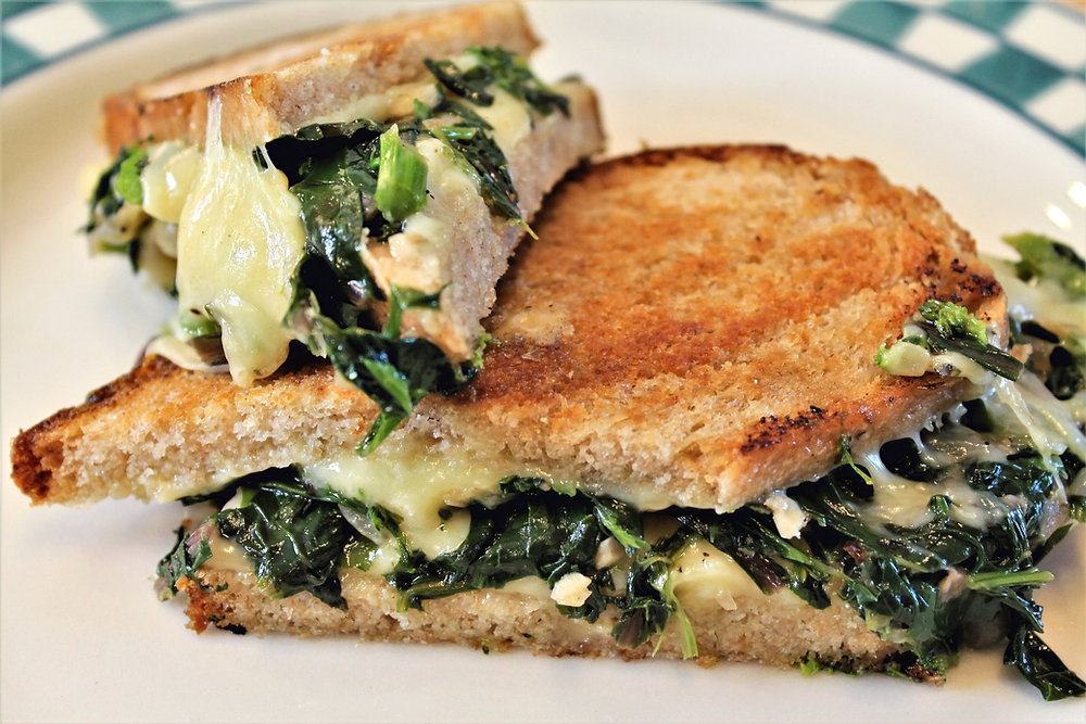 Cheesy Green Panini with Dandelions and Broccolini – A Fresh, Flavorful ...