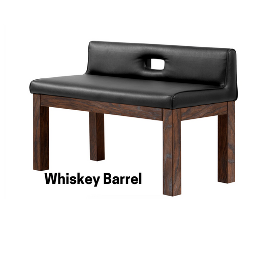 Legacy Baylor Backed Dining Bench | Allentown Tables