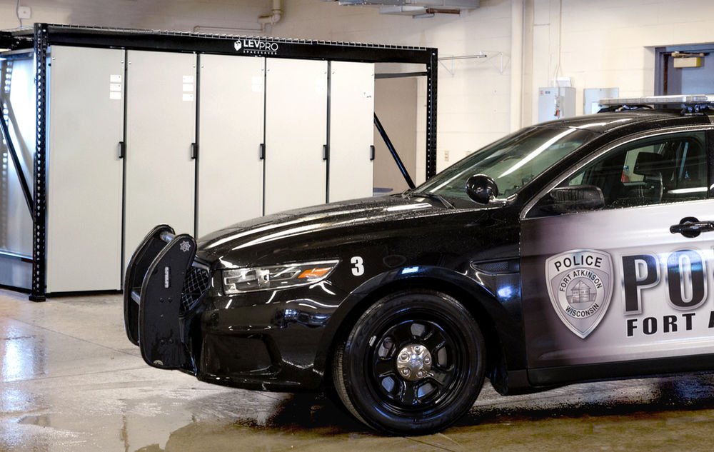 Convenient Storage for Police Department