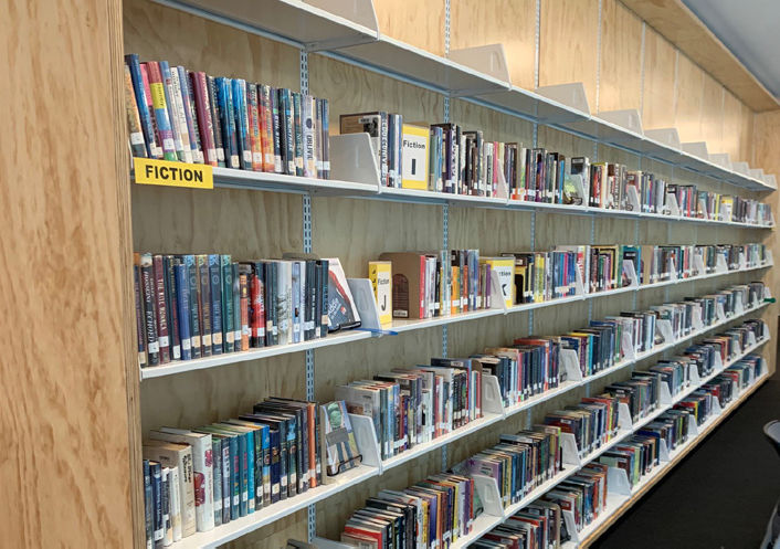 CONTEMPORARY SCHOOL LIBRARY SHELVING