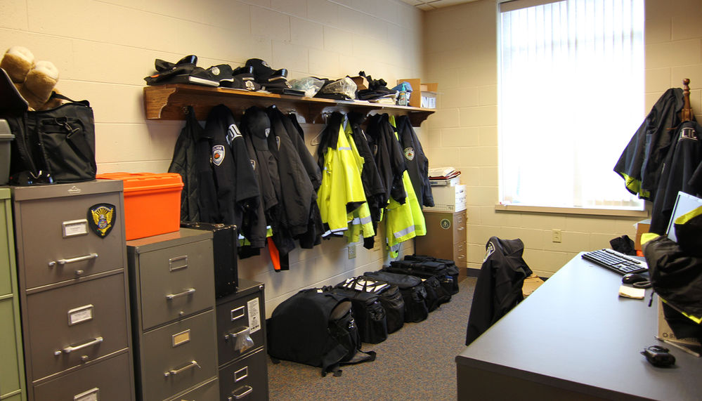 Convenient Storage for Police Department