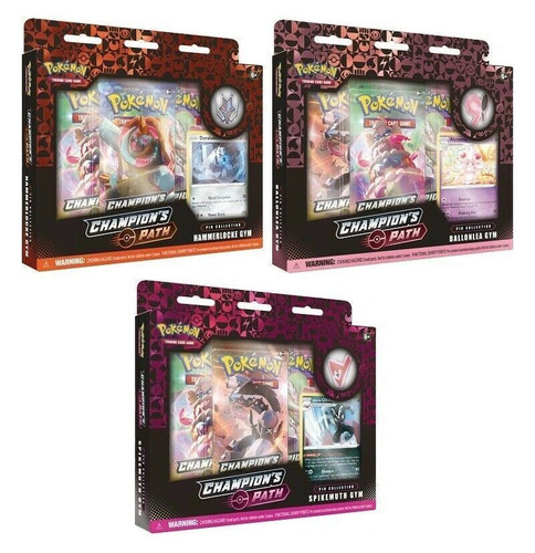 Pokemon Trading Card Game Champion’s Path Pin Collection | TCG Spot