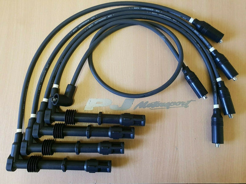 Black Cosworth 2wd Spark Plug Lead Set | PJ Motorsport