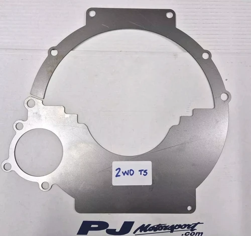 Cosworth YB 2WD Engine To Gearbox Plate To Suit T5 Borg Warner ...