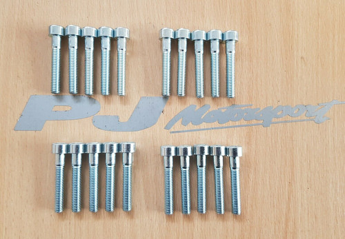 Cosworth YB Rocker Cover Bolt Set Stainless Steel | PJ Motorsport