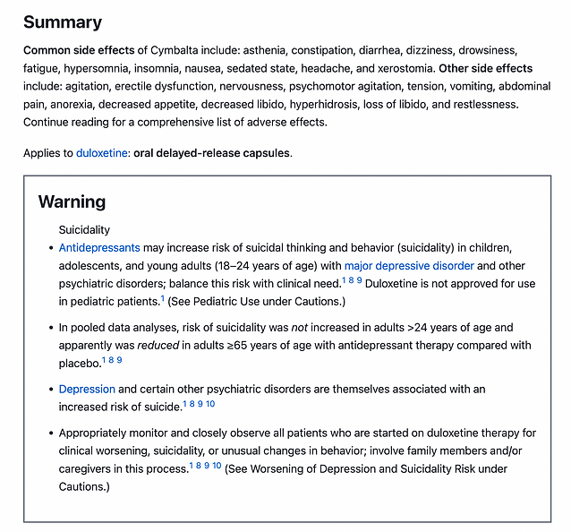 Side Effects | Rx Drug Awareness