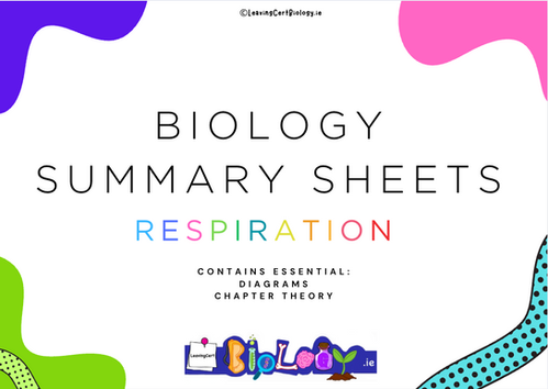 Biology Cheat Sheet: Respiration! | LeavingCertBiology