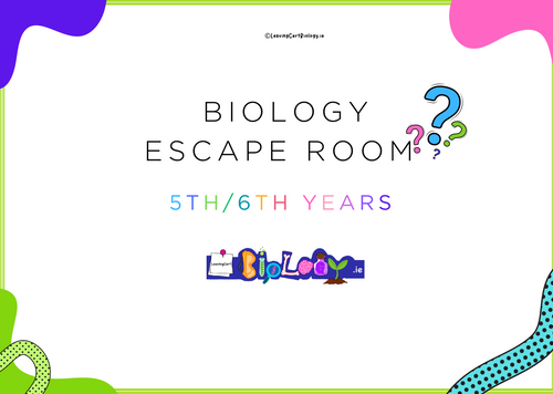 Biology Escape Room: Digestive System, Food, The Cell & Diffusion ...