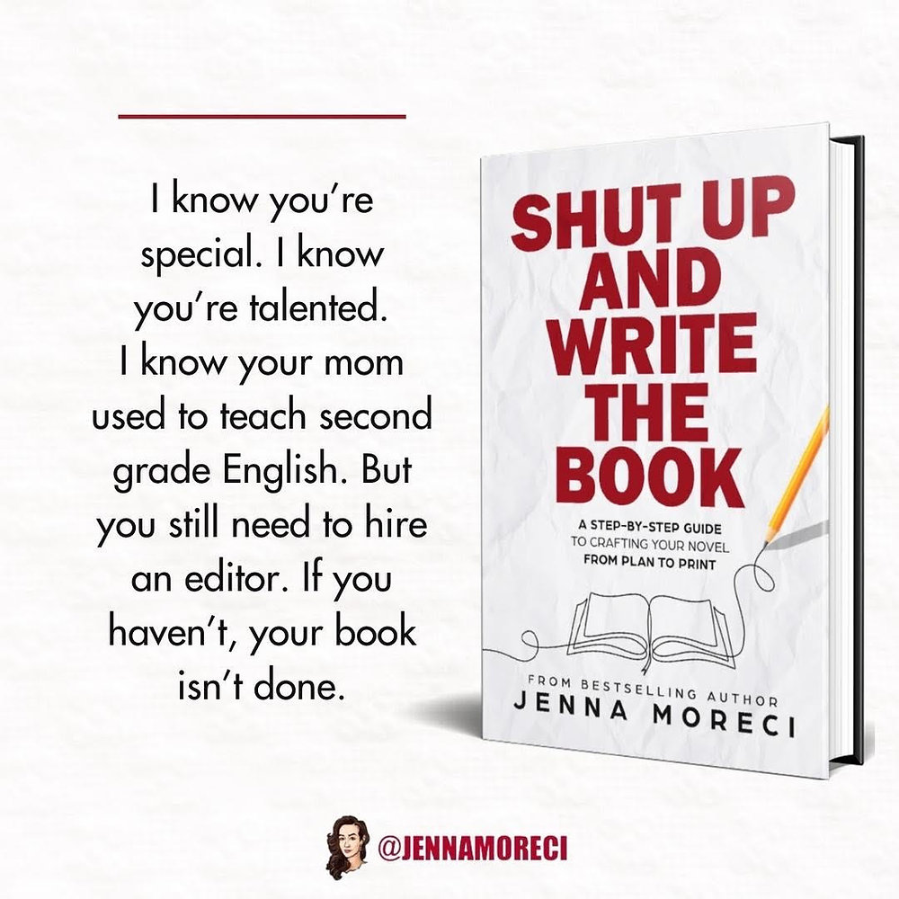Book Review: Shut Up and Write The Book by Jenna Moreci