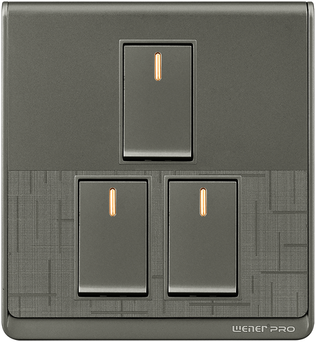 Three Gang One Way Switch | Wener