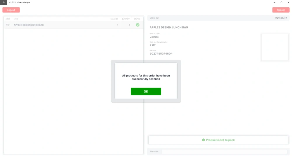 Case Study - Warehouse Order Packer App | Syngis