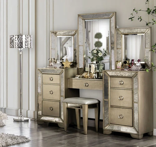 CHAMPAGNE VANITY | Millennial Furniture