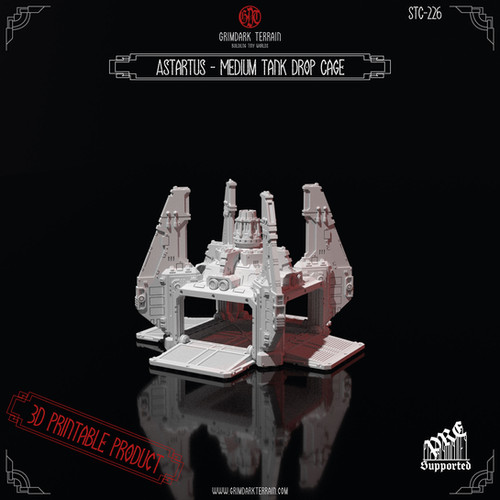 STC-226: Astartus Medium Tank Drop Cage | Hangar 81