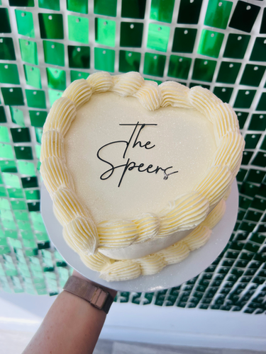 Heart cake - basic | The Tipsy Bakery