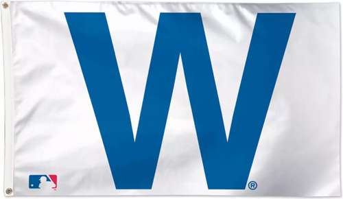 CHICAGO CUBS FLY THE "W"- DELUXE 3' X 5' | Grandstand Ltd.